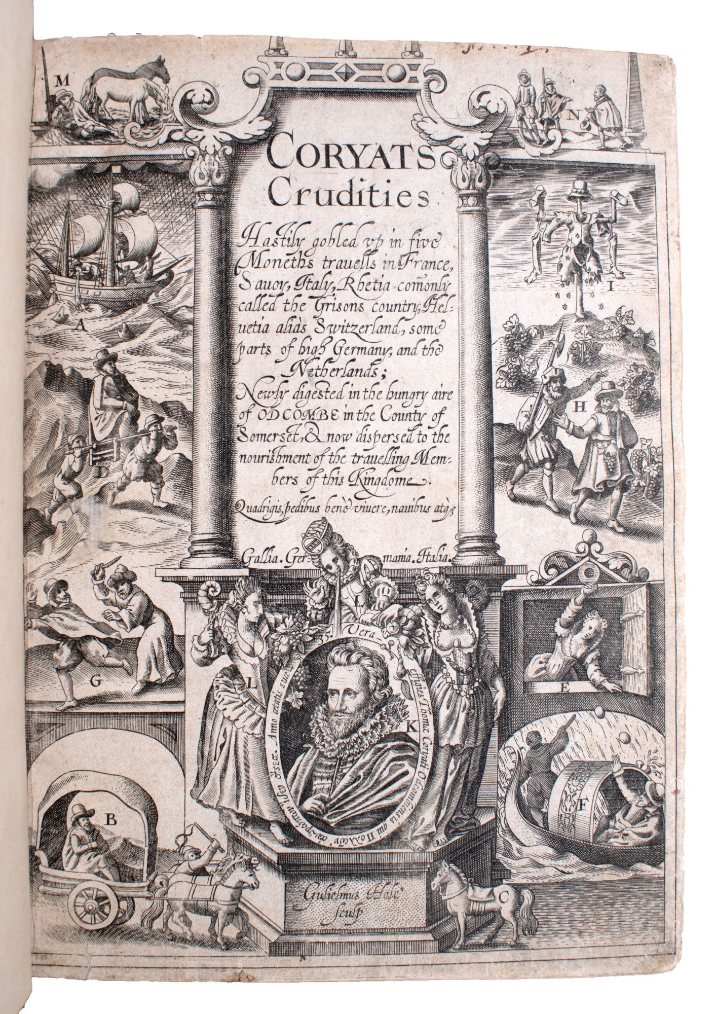 Coryats crudities; hastily gobled up in five moneths travells in France ...